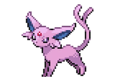Pixel Art Templates Pokemon Espeon
