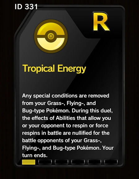 Tropical Energy | Pokemon Duel Wiki | Fandom
