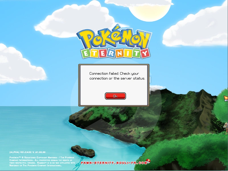 How to check if the server is down | Pokemon Eternity Wiki | Fandom