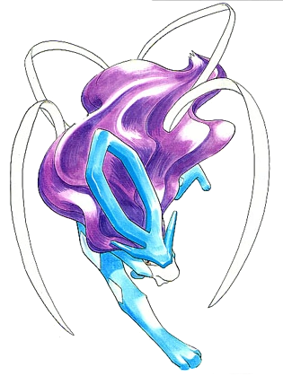 Suicune (Adventure Red Chapter) | Pokemon Fanon Wiki | Fandom