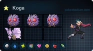 Koga | Pokemon Gaming Wiki | Fandom