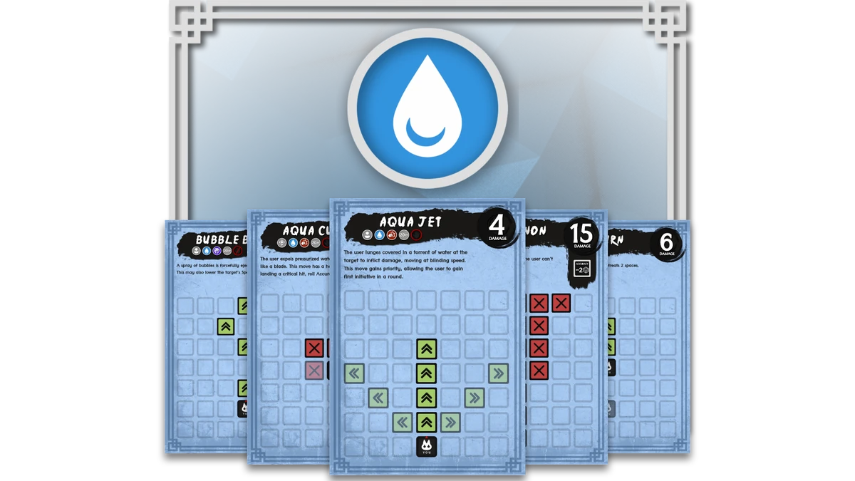 Water Attacks | Pokemon Genesis DND RPG Wiki | Fandom