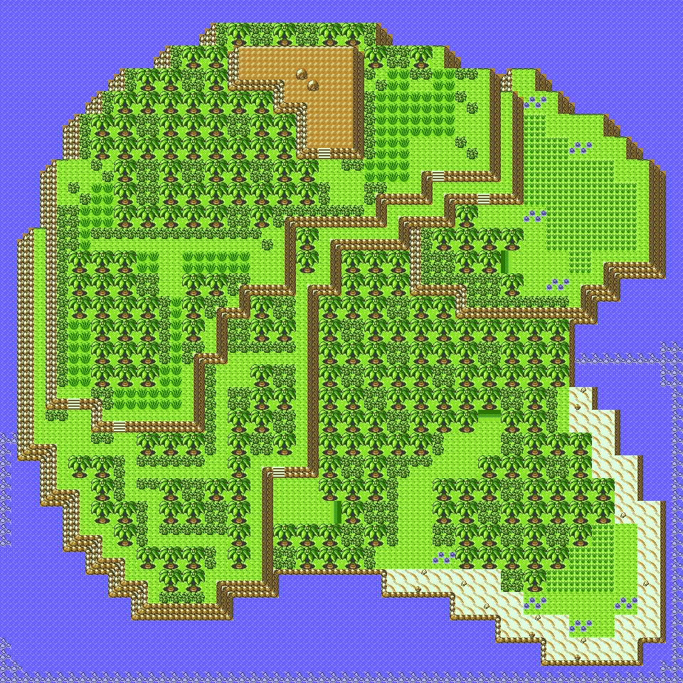 Tropical Island | Pokemon Gold & Silver 97 Reforged Wiki | Fandom
