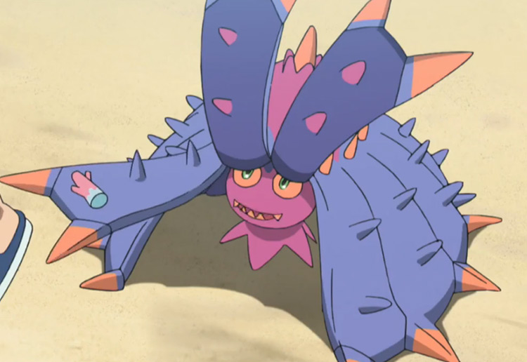 Gohs Toxapex Pokemon Journeys My Fanon Wiki Fandom