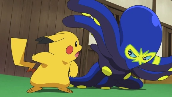 Octo-Gridlock At The Gym | Pokemon Journeys: My Fanon Wiki | Fandom