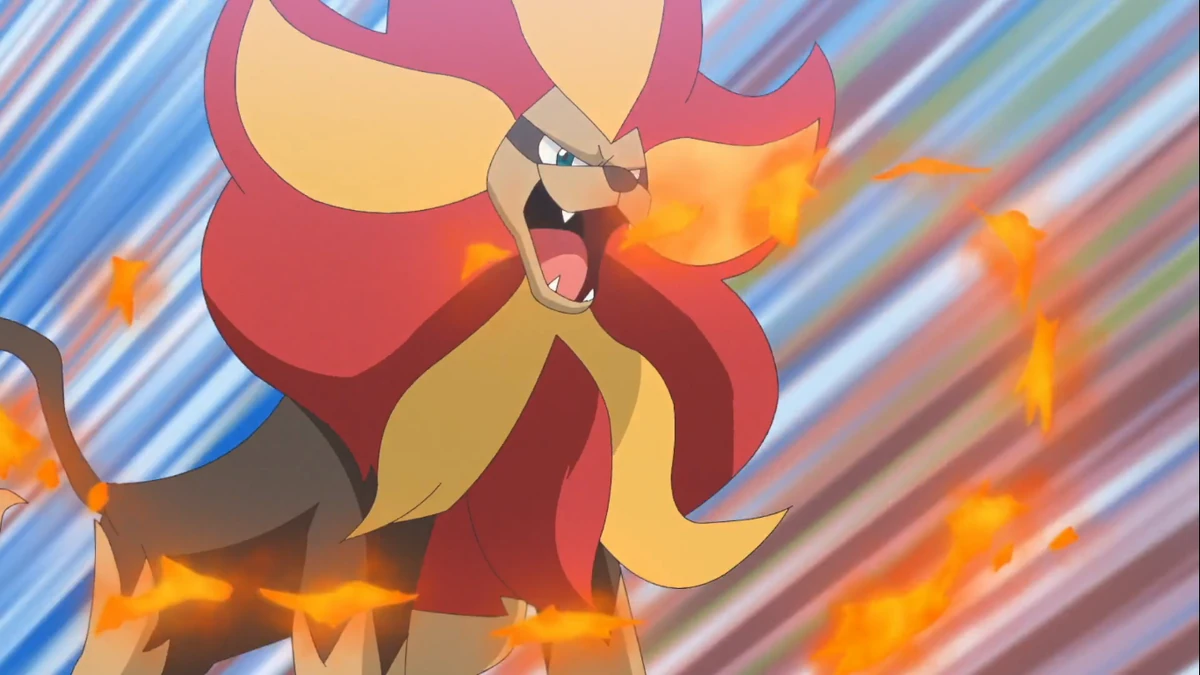 Commandix's Pyroar | Pokemon Journeys: My Fanon Wiki | Fandom