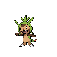Chespin Back Sprite