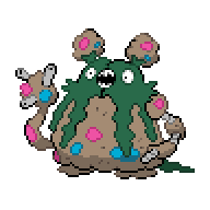 Shiny Garbodor Sprite