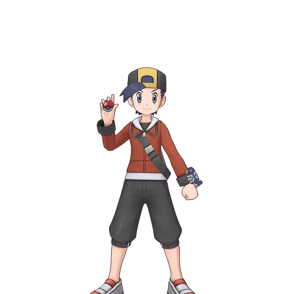 Pokemon Trainer Ethan Sprite