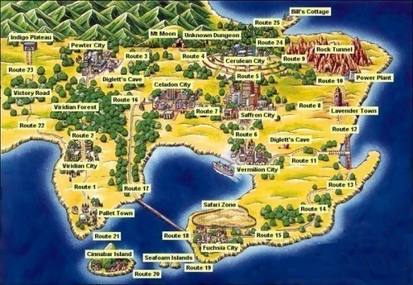 Kanto | De Nederlandse wiki van Pokémon | Fandom