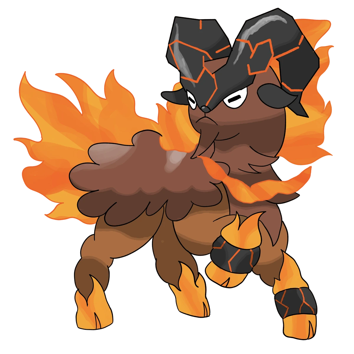 Capricoal | Pokémon Neo Wiki | Fandom