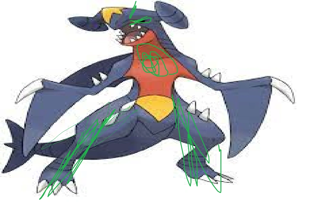 Green Marker the Garchomp | Pokemon OC's and Roleplay Wiki | Fandom