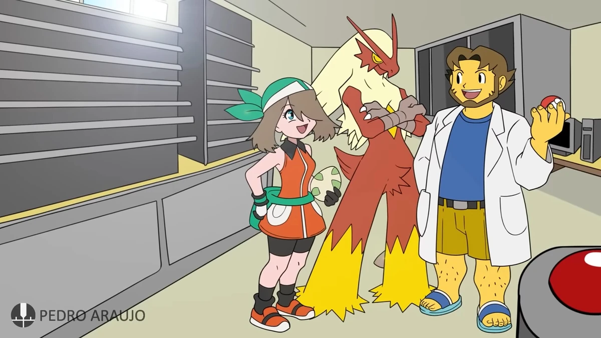 Professor Birch | Pokémon Pedro Animation Wiki | Fandom