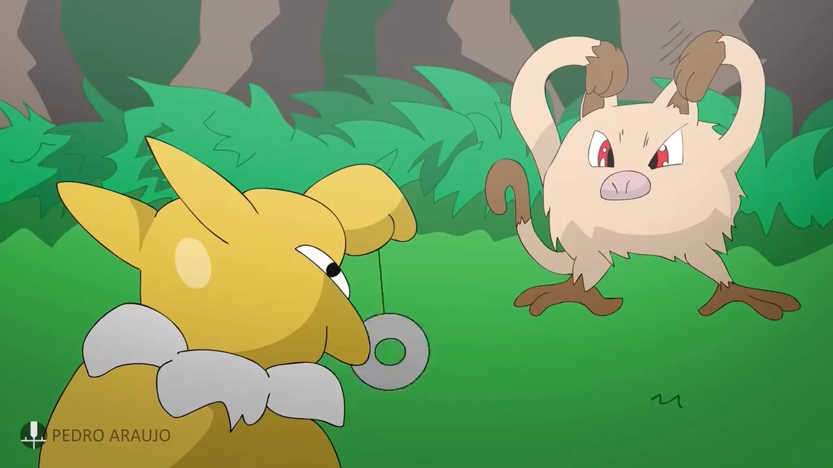 Red's Mankey | Pokémon Pedro Animation Wiki | Fandom