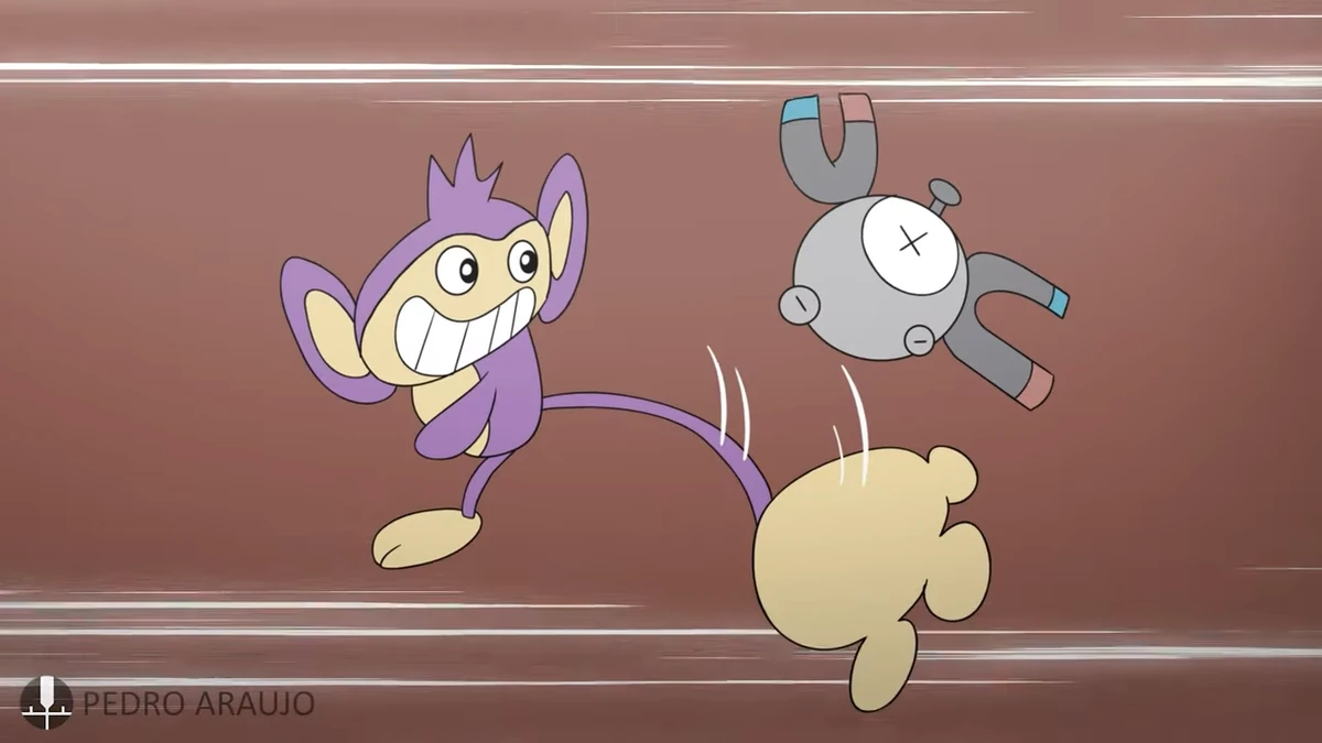 Gold's Aipom | Pokémon Pedro Animation Wiki | Fandom