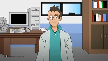 Professor Elm | Pokémon Pedro Animation Wiki | Fandom