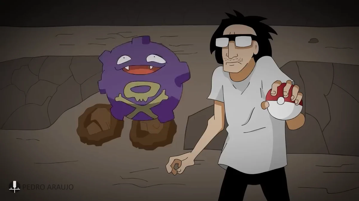Fossil Super Nerd's Koffing | Pokémon Pedro Animation Wiki | Fandom