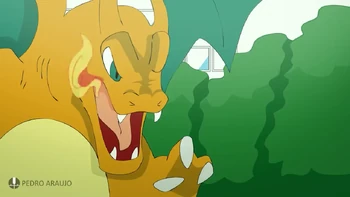 Red's Charizard | Pokémon Pedro Animation Wiki | Fandom