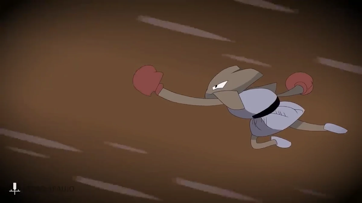 Leaf's Hitmonchan | Pokémon Pedro Animation Wiki | Fandom