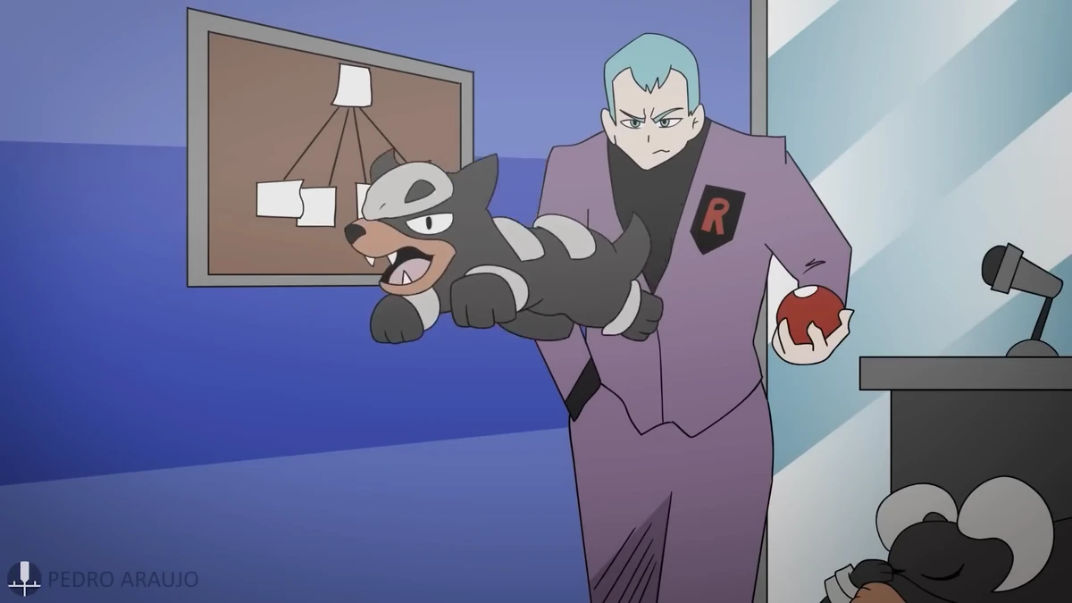 Archer's Houndour | Pokémon Pedro Animation Wiki | Fandom