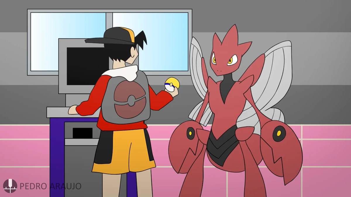 Gold's Scizor | Pokémon Pedro Animation Wiki | Fandom
