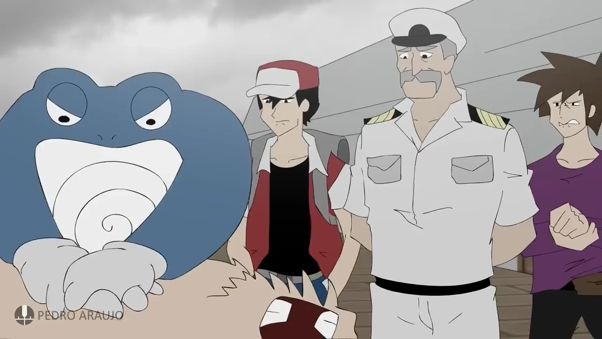Captain John's Poliwrath | Pokémon Pedro Animation Wiki | Fandom