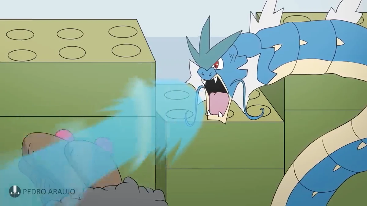 Blue's Gyarados | Pokémon Pedro Animation Wiki | Fandom