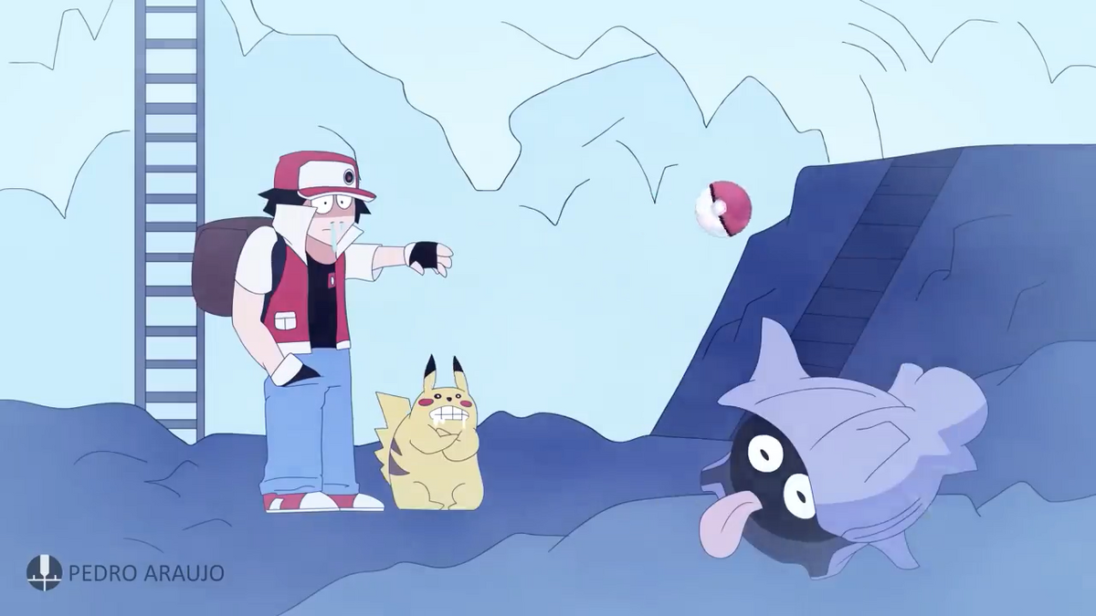 Reds Shellder Pokémon Pedro Animation Wiki Fandom