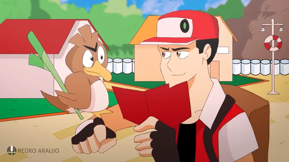 Red's Dux (Farfetch'd) | Pokémon Pedro Animation Wiki | Fandom