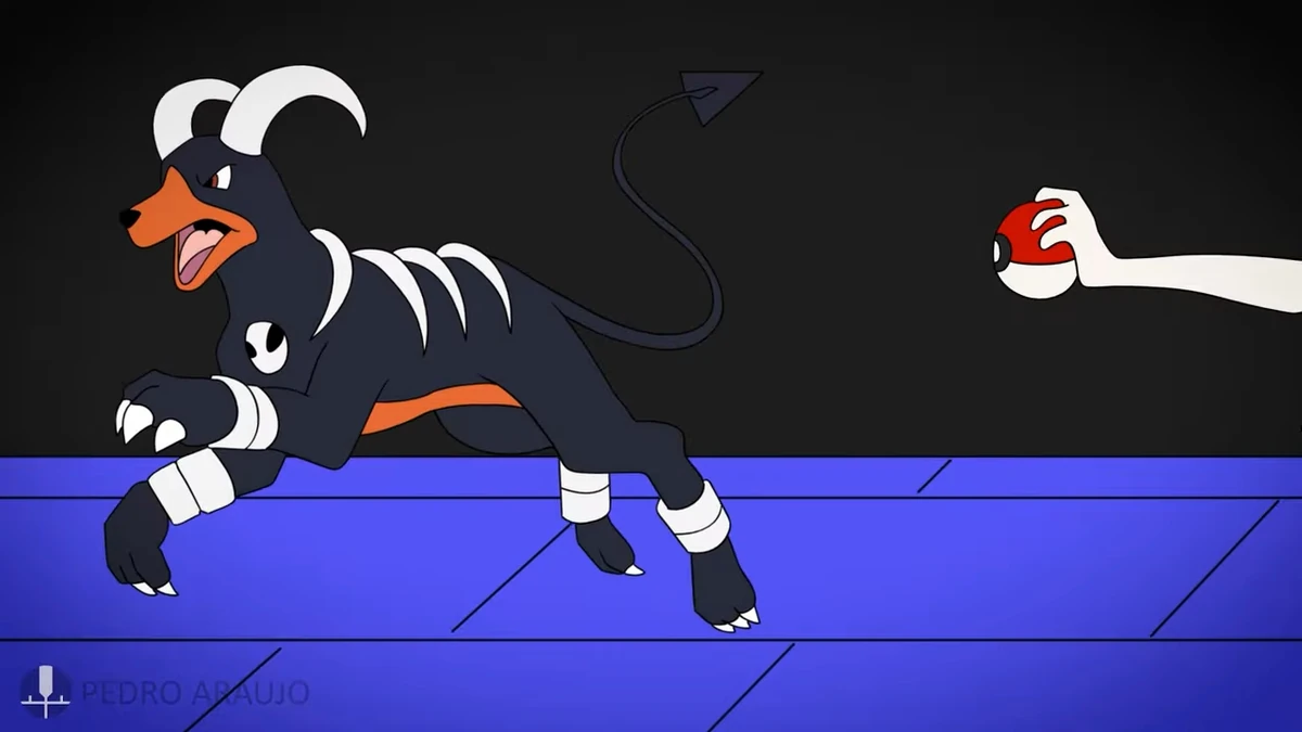 Karen's Houndoom | Pokémon Pedro Animation Wiki | Fandom