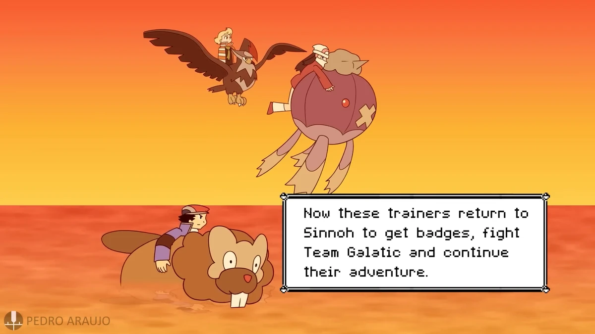 Barry's Starraptor | Pokémon Pedro Animation Wiki | Fandom