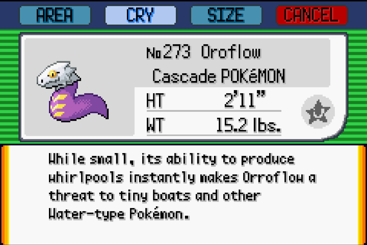 Oroflow | Pokémon Pisces Wiki | Fandom