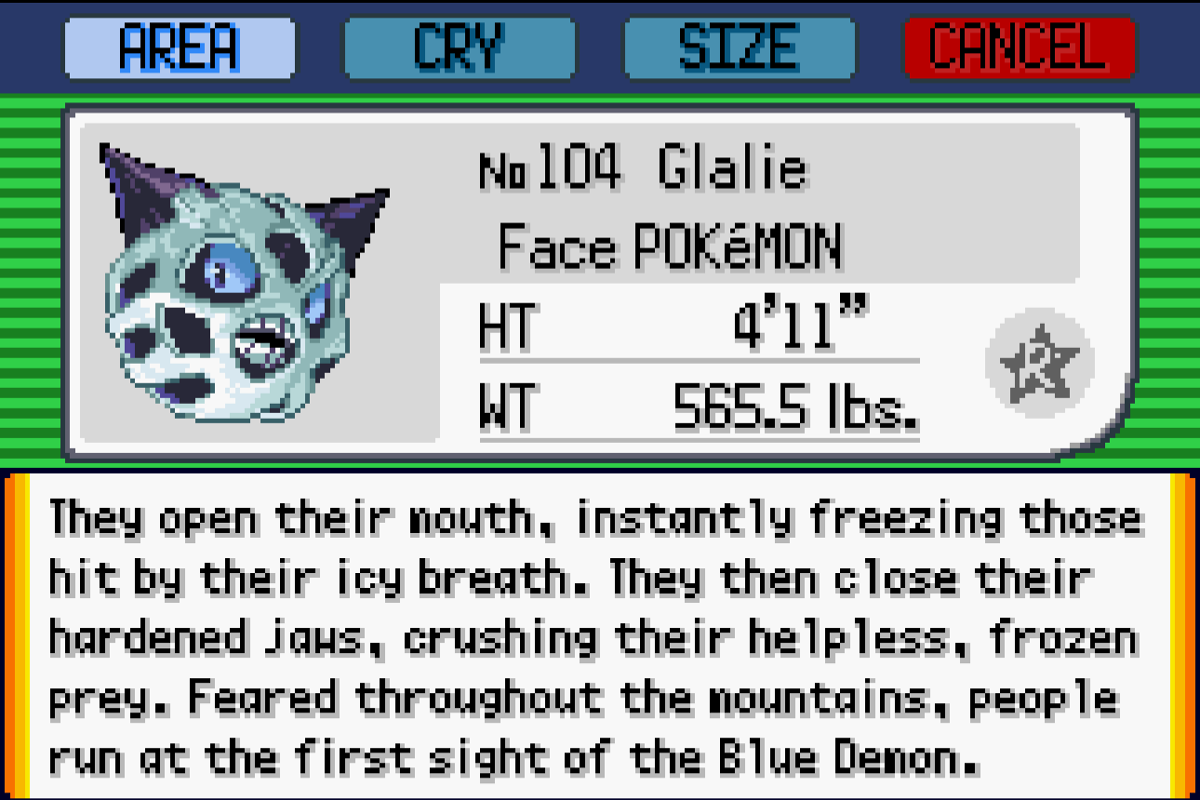 Glalie | Pokémon Pisces Wiki | Fandom