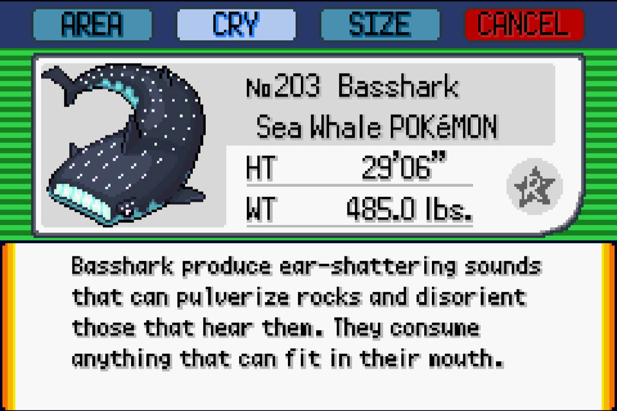 Basshark | Pokémon Pisces Wiki | Fandom