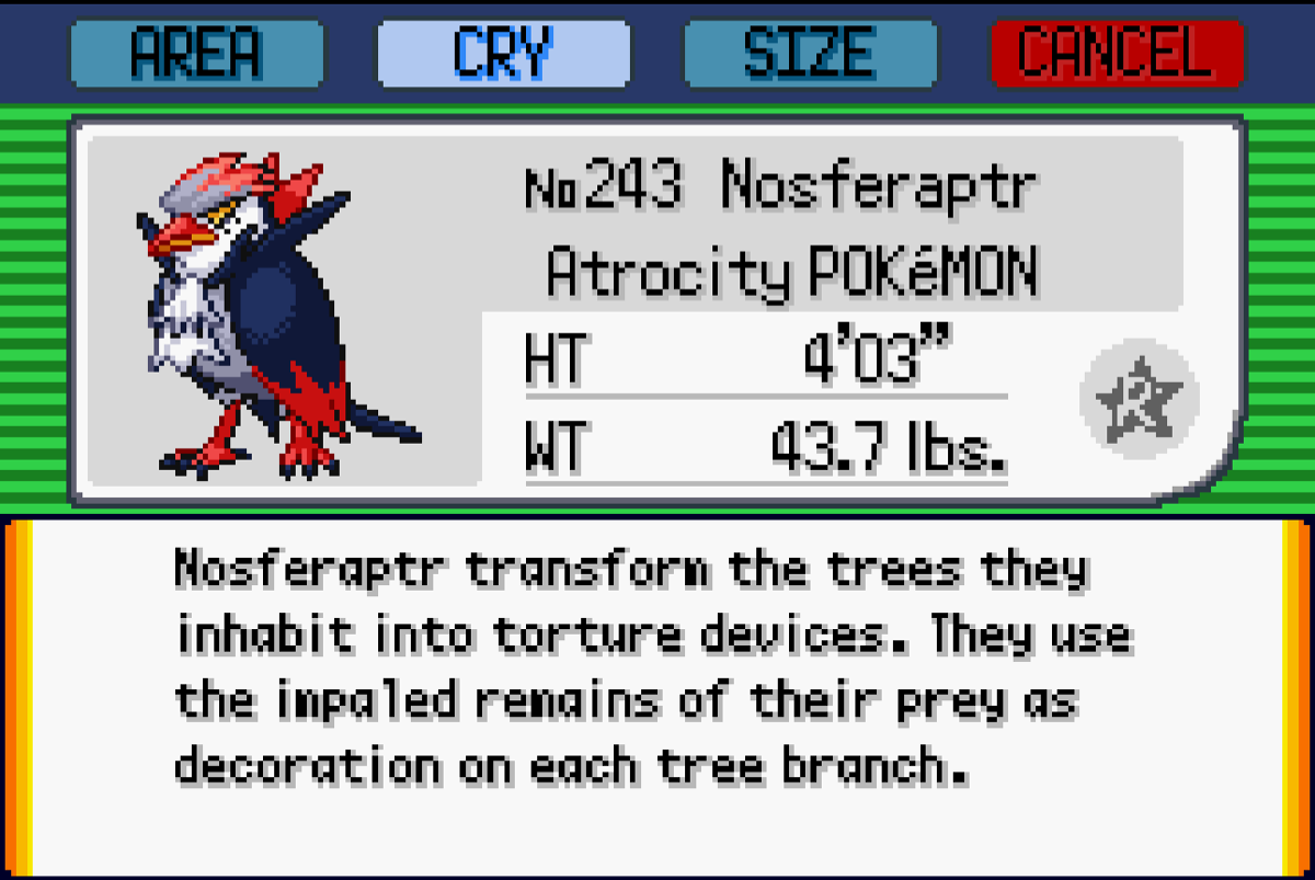 Nosferaptr | Pokémon Pisces Wiki | Fandom