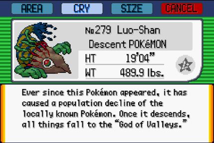 Luo-Shan | Pokémon Pisces Wiki | Fandom