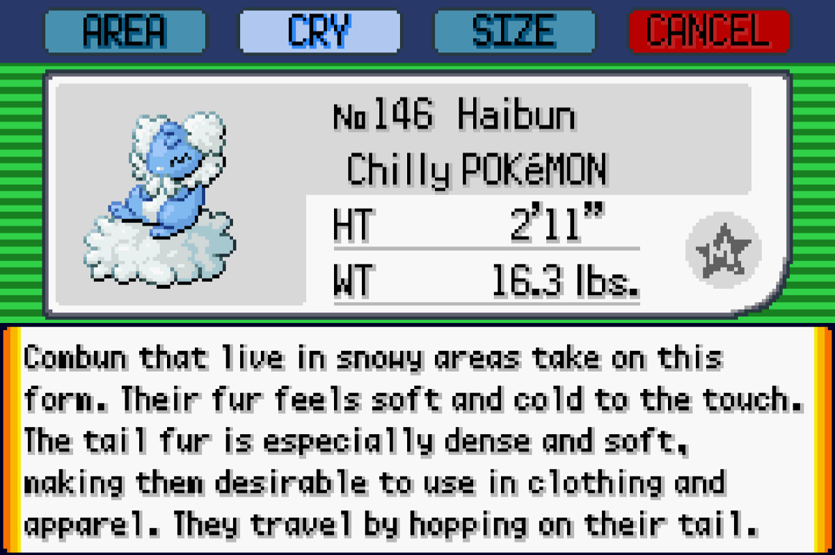 Haibun | Pokémon Pisces Wiki | Fandom