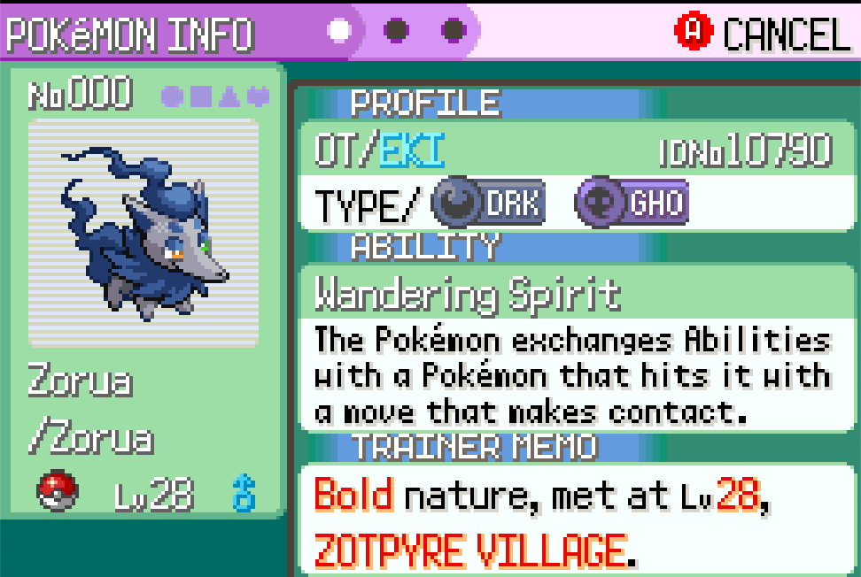 Zorua | Pokémon Pisces Wiki | Fandom