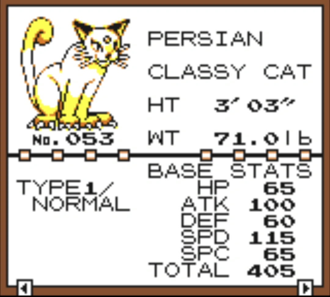 Persian | Pokemon Pure Red Wiki | Fandom
