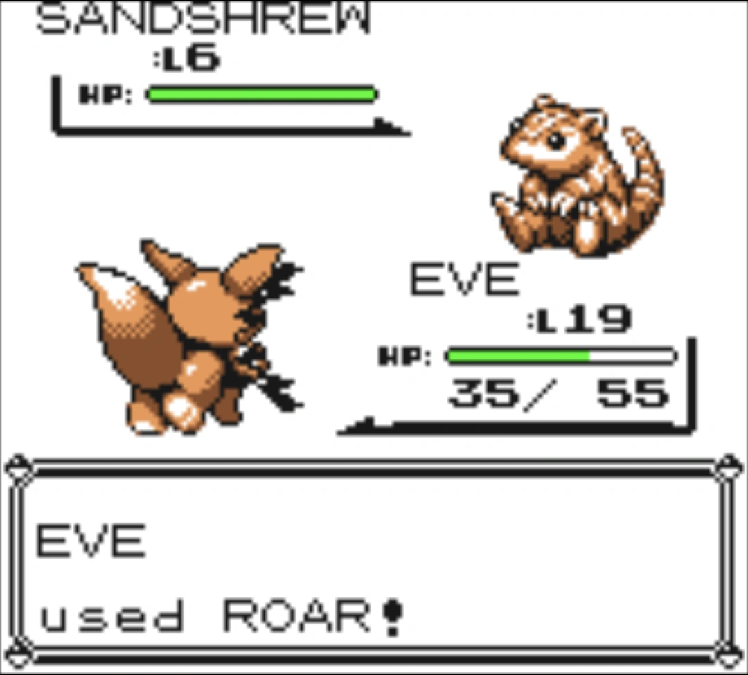 Roar (Move) | Pokemon Pure Red Wiki | Fandom