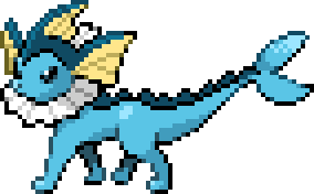 Vaporeon Sprite Animated