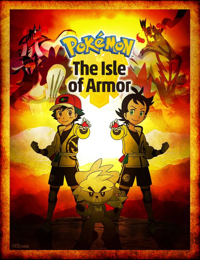 Pokemon: IsloArmor and CrownTundra The Series | Pokemon Reboot-Ash New ...