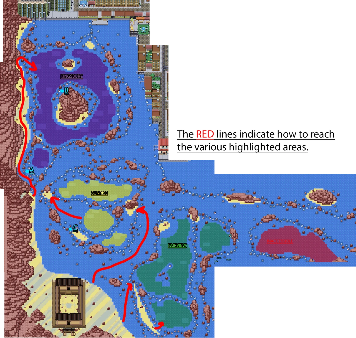 Azurine Lake | Pokemon Reborn Wikia | Fandom