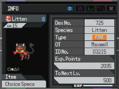Litten Special Encounter | Pokemon Reborn Wikia | Fandom