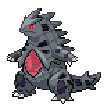 Tyranitar Back Sprite