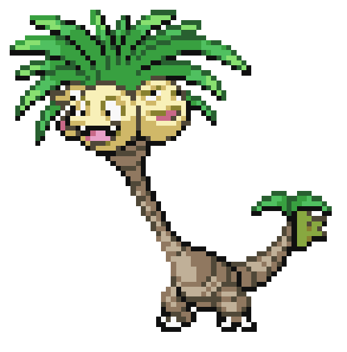 Exeggutor-A | Pokemon Ultra Fire Sun Wiki | Fandom