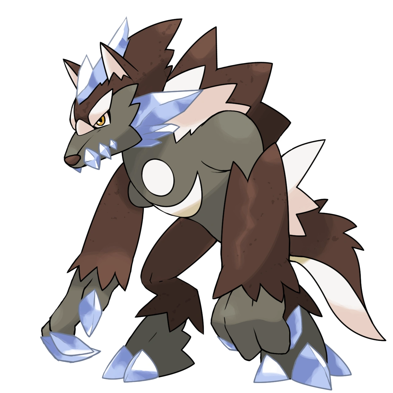 Werewolf Looking Pokemon