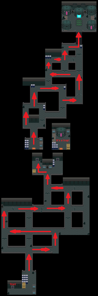 Pokemon Uranium Labyrinth Map Pokémon Uranium All