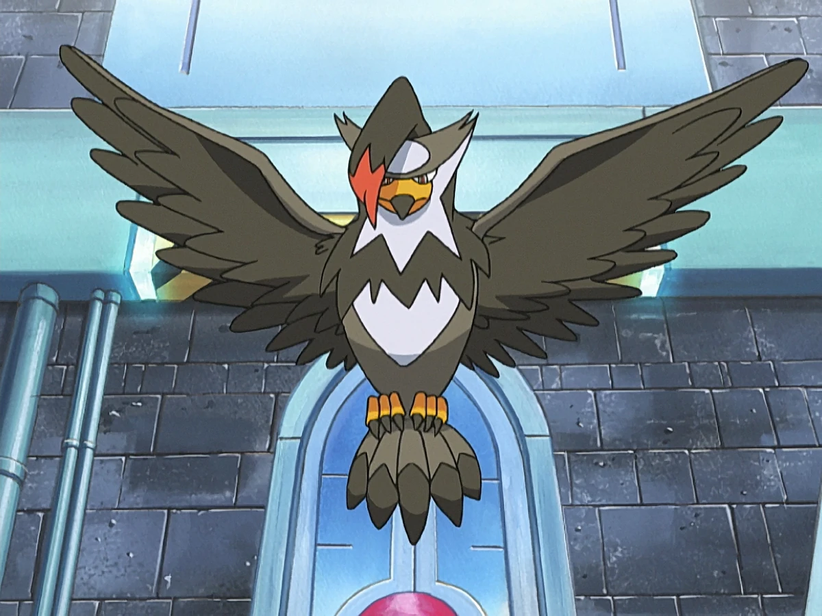 Professor Rowan's Staraptor | Pokémon Wiki | Fandom