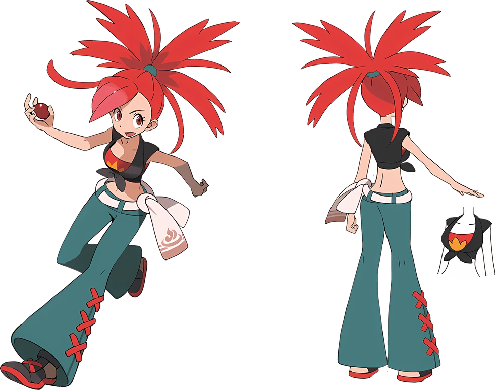 Sprite De Lider De Ginasio Flannery Gym Leader Flannery Added A New